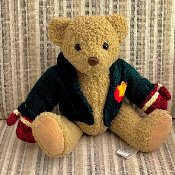International Silver Company | Toys | Jointed Teddy Bear Posable Plush ...